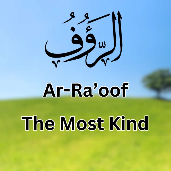 Meaning of Ar-Ra’oof (The Most Kind) - IslamFAQ